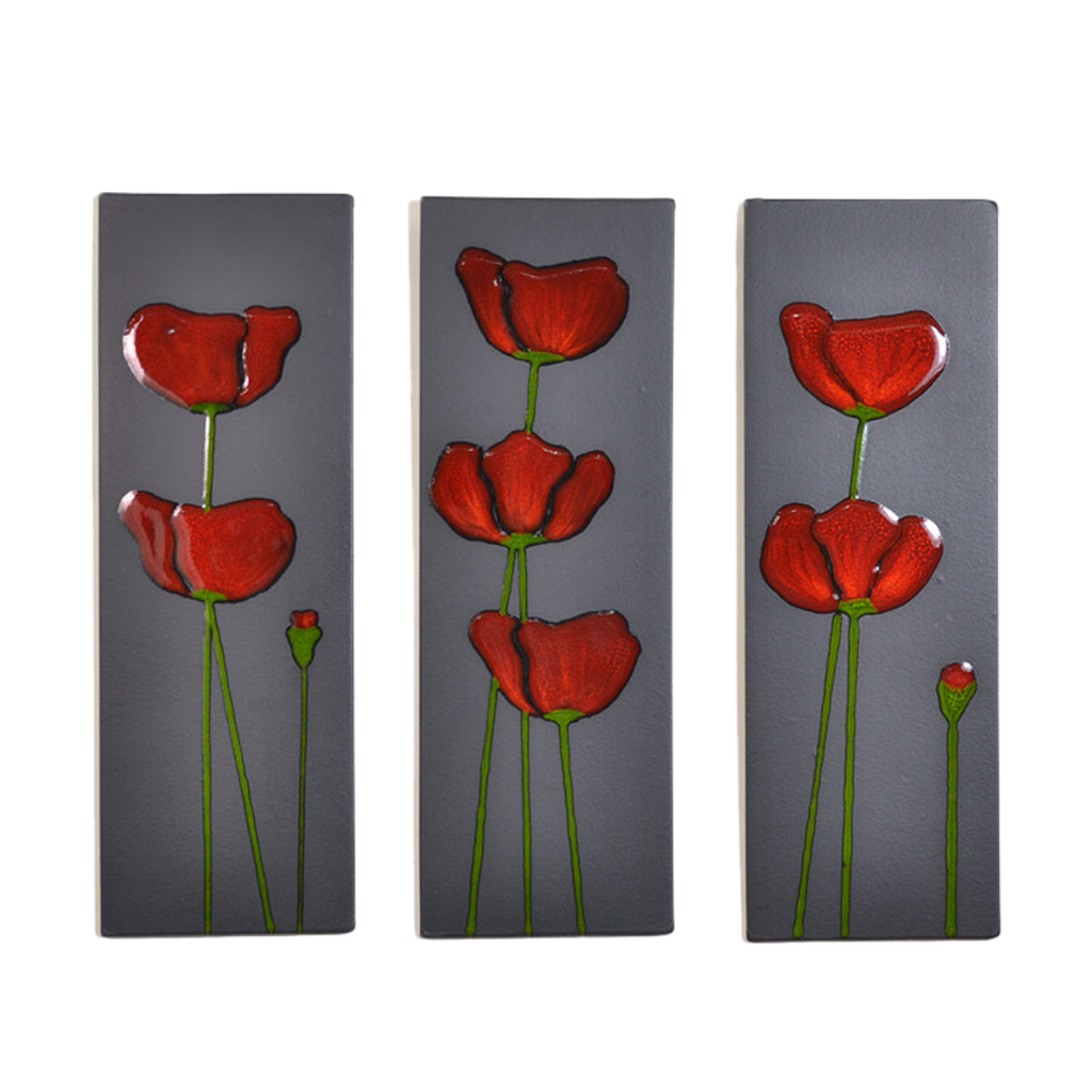 Poppy Wall Panel Set (3) 500mm – Morris and James